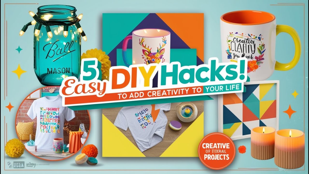 5 Brilliant DIY Hacks to Transform Everyday Items into Creative ...