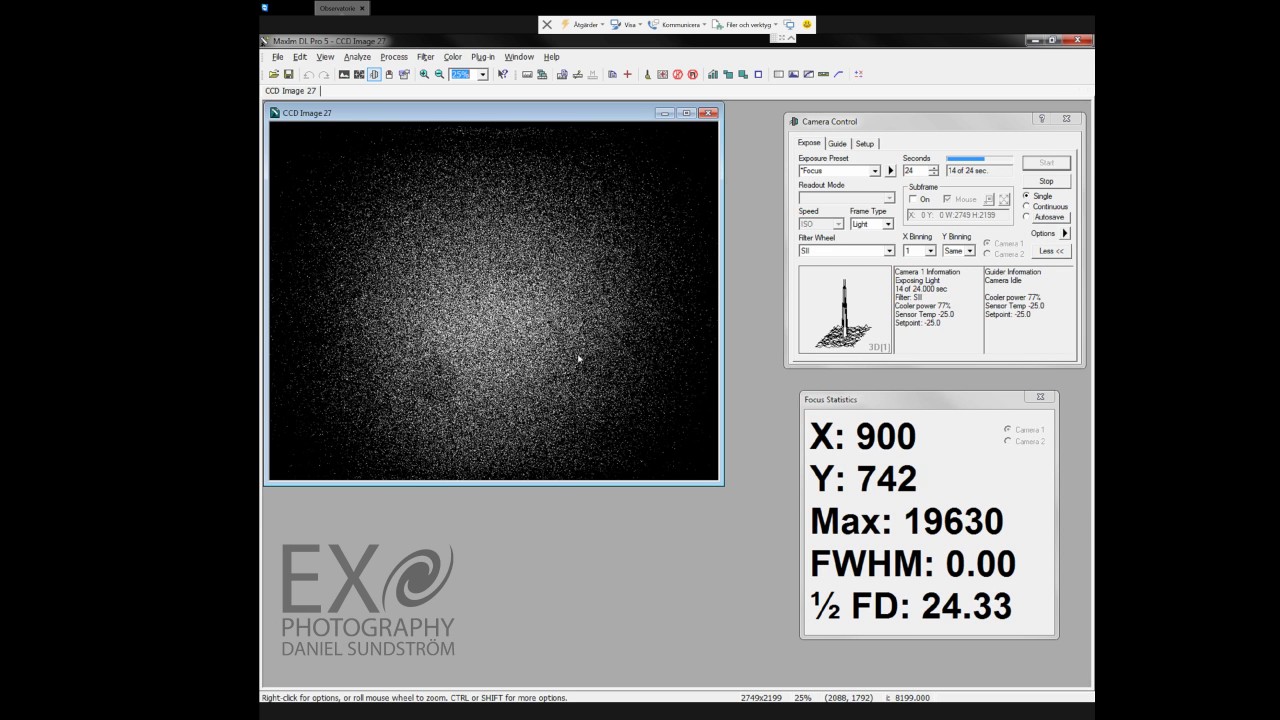 Flats imaging with Maxim DL and Atik CCD - YouTube