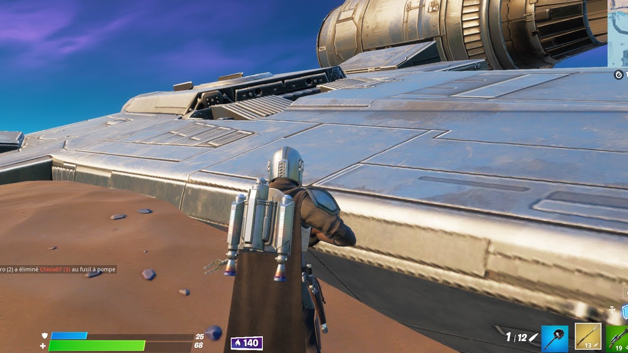 "VISITER LE RAZOR CREST" DEFI MANDALORIEN sur FORTNITE ! - YouTube