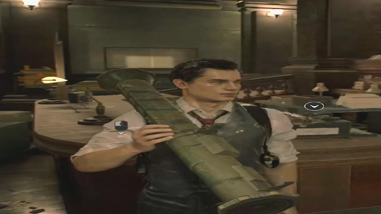 when using infinite rocket launcher in RE 2 remake let's see what's ...