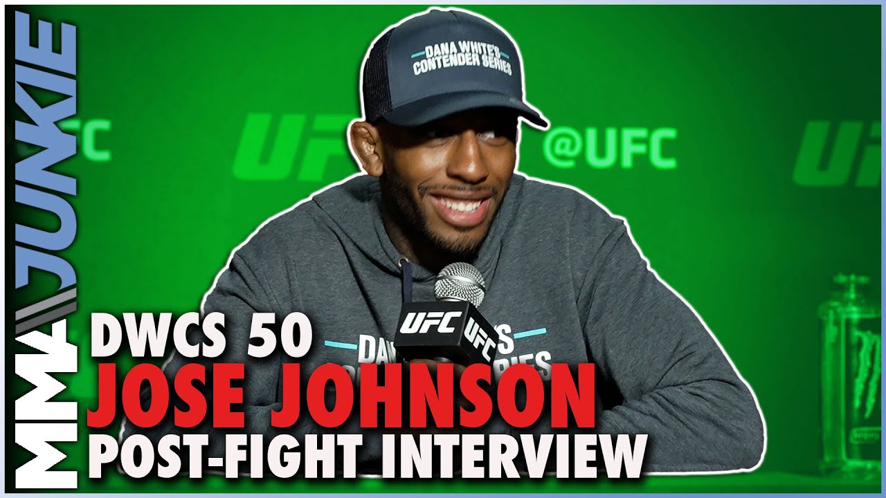 Jose Johnson Says Tough Past Has Him Ready For UFC’s Best | DWCS 50 ...