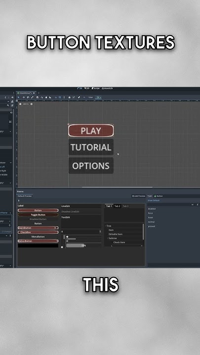 Godot Mini-Golf - Button Textures - YouTube