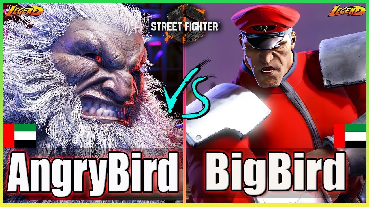 SF6🔥 AngryBird (AKUMA) Vs BigBird (M Bison) 🔥Best Room Match🔥Sf6 DLC ...