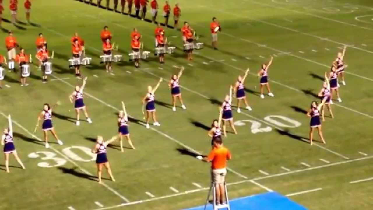 Auburn Majorettes performing at Band-o-Rama 2014 - YouTube
