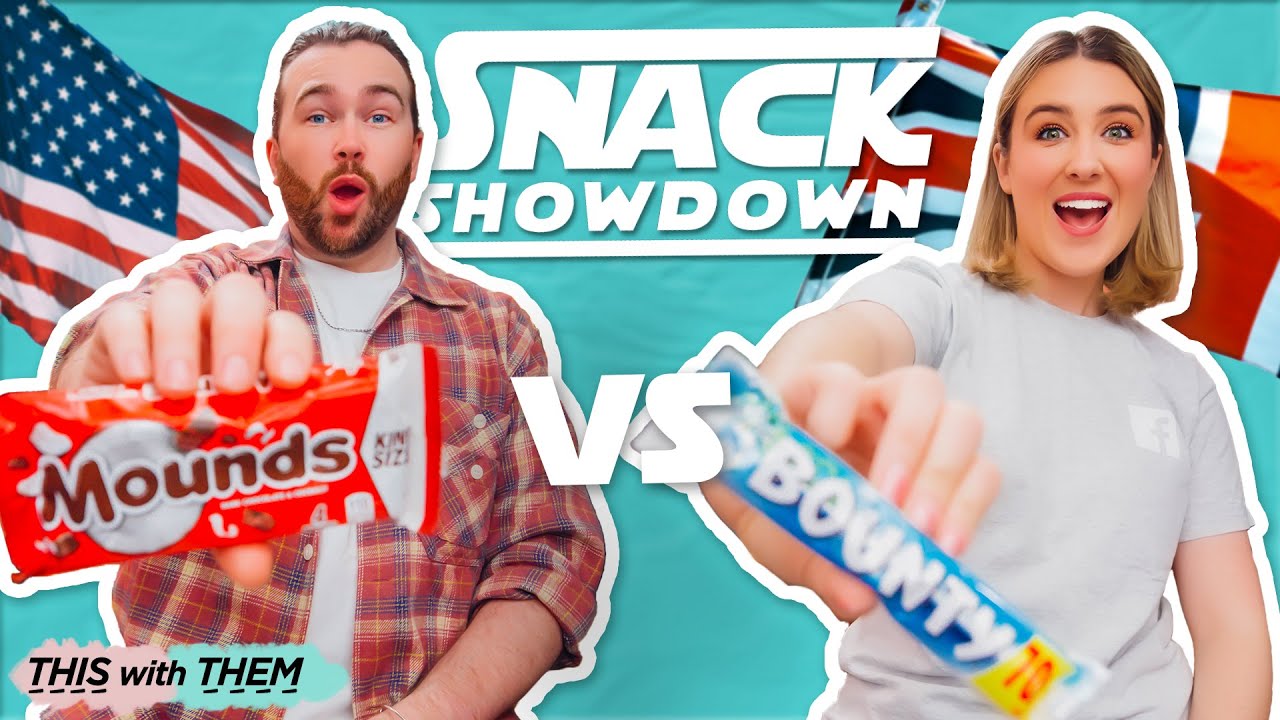 AMERICAN CANDY VS UK CANDY WHICH IS BETTER?! 😲SNACK SHOWDOWN! - YouTube