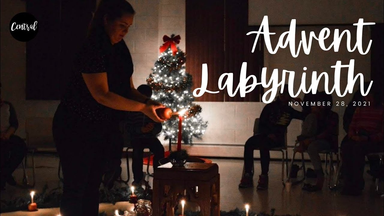 Advent Labyrinth - November 28, 2021 - YouTube