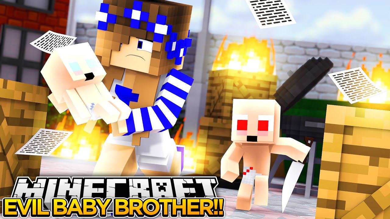 Minecraft Royal Family-NAMING OUR EVIL BABY BROTHERS! - YouTube
