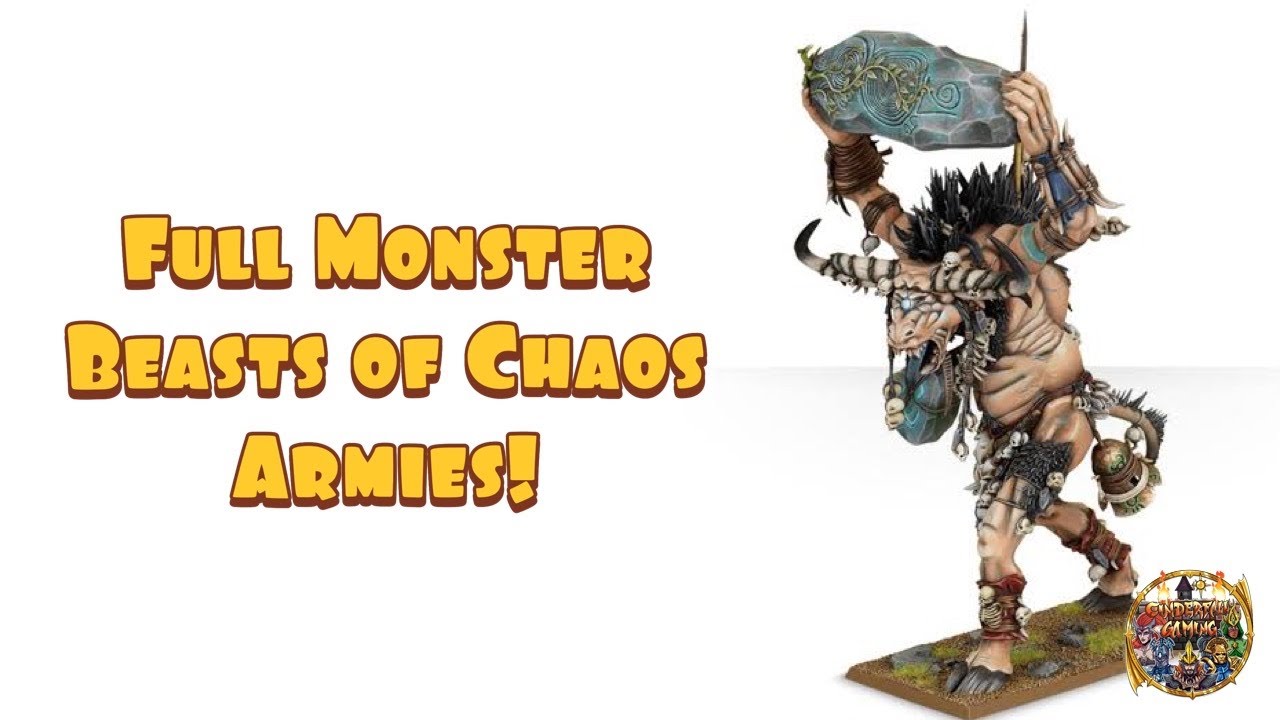 Beasts of Chaos - Full Monster Armies! - YouTube