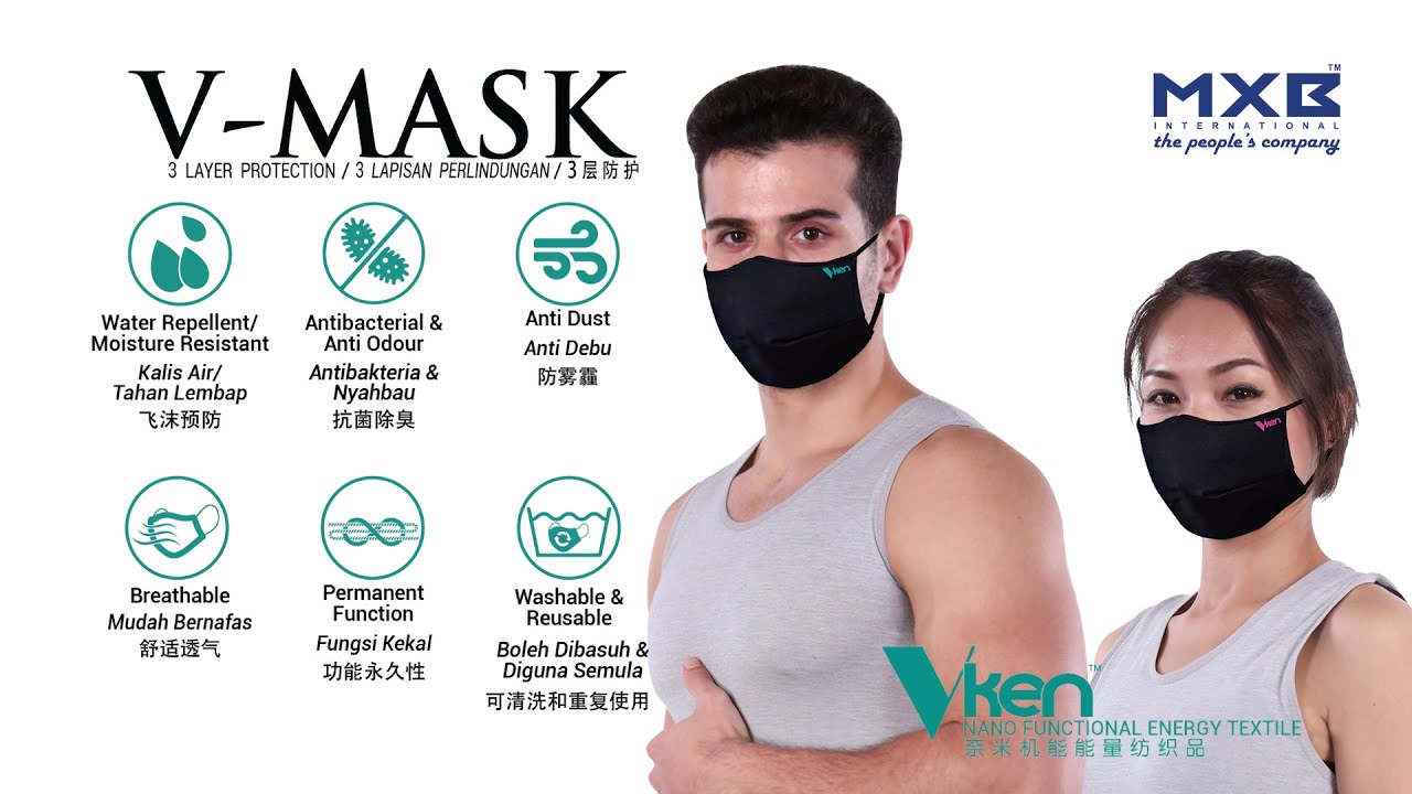 VKEN V-MASK for all, we care you all. - YouTube