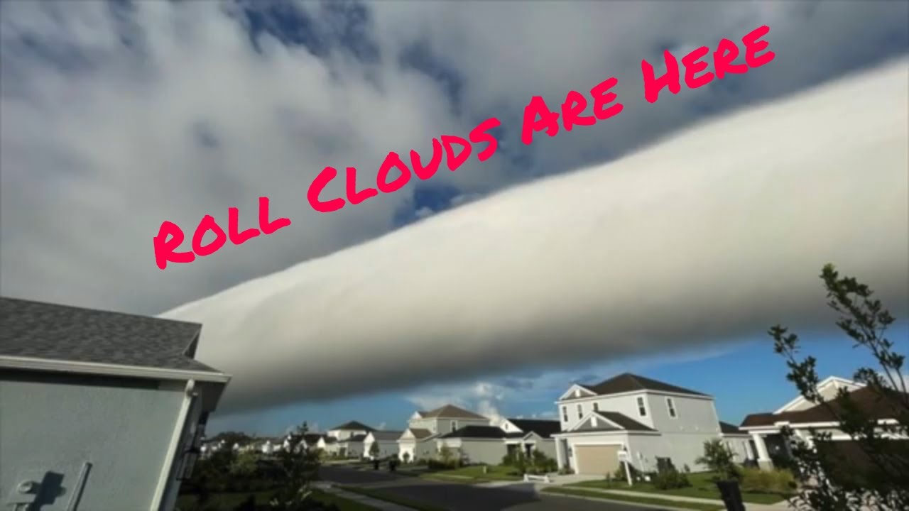 Roll Clouds are appearing in the Florida Skies! - YouTube