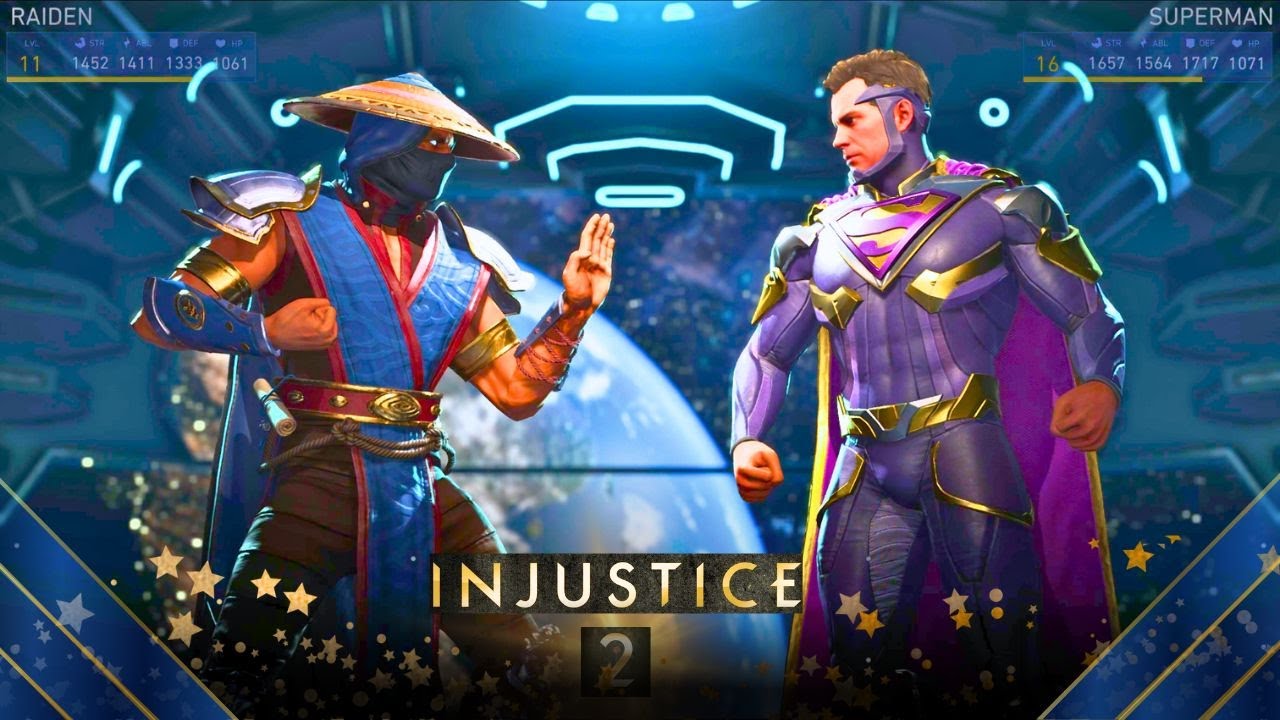 Injustice 2 - Raiden Vs. Superman - YouTube