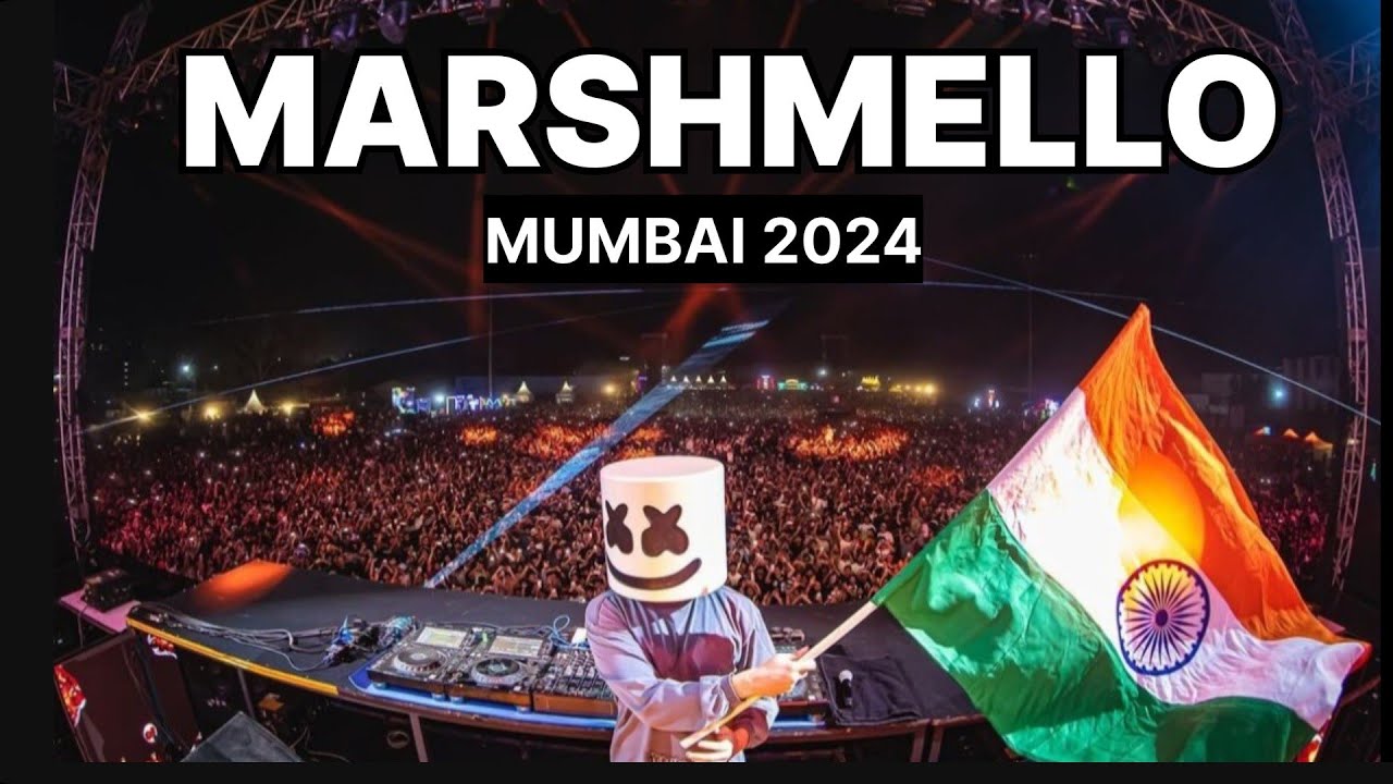 MARSHMELLO CONCERT MUMBAI 2024 #marshmello #mumbai - YouTube