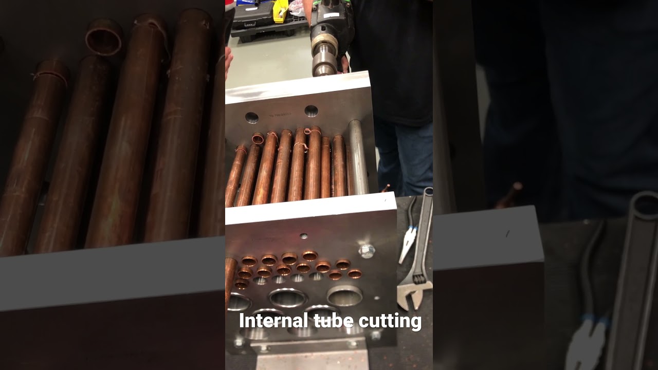 Elliott Tool PTTC series tube cutters for retubing fire tube boilers ...