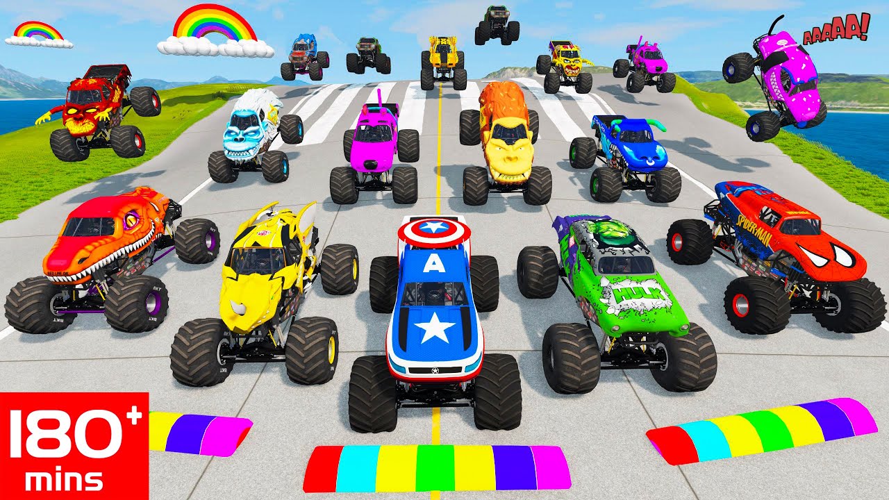 Monster Jam - 30 Monster Jam Insane Racing on Forest Hill Track 2024 ...