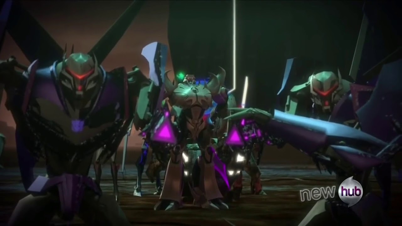 مترجم transformers prime optimus prime destroy the omega lock - YouTube