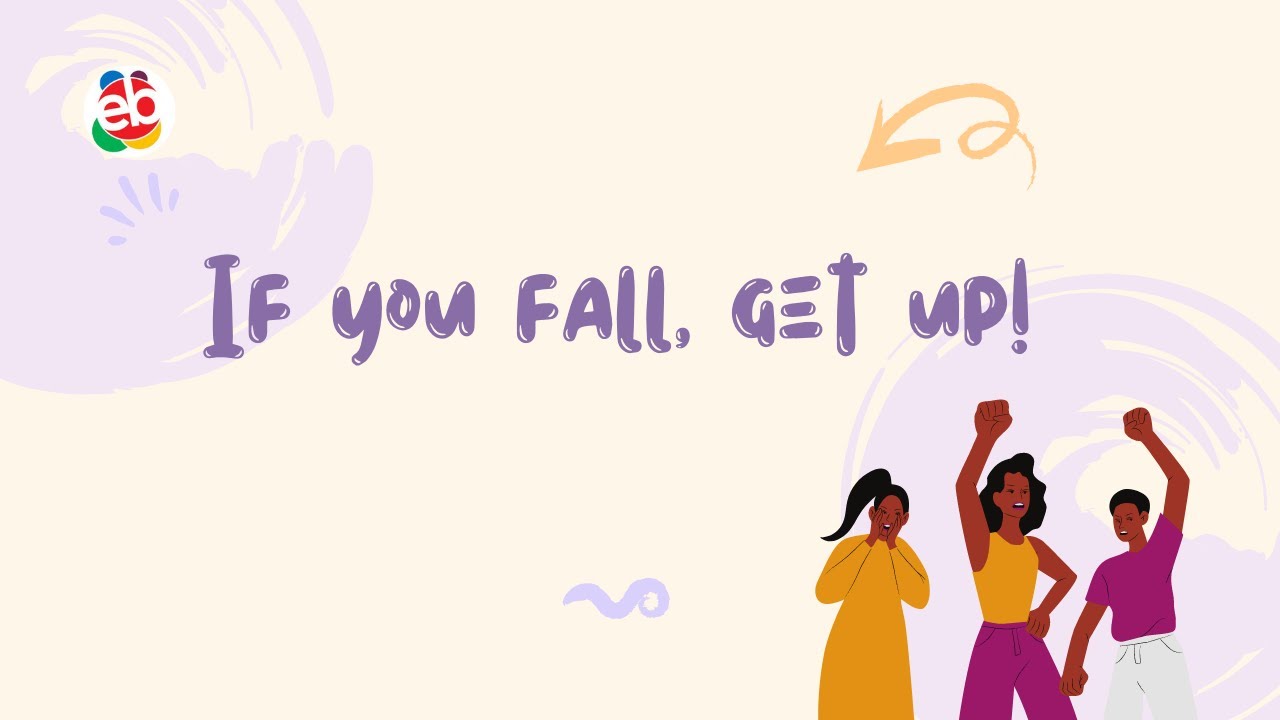 If You Fall, Get Up! | Kids Public Speaking - YouTube