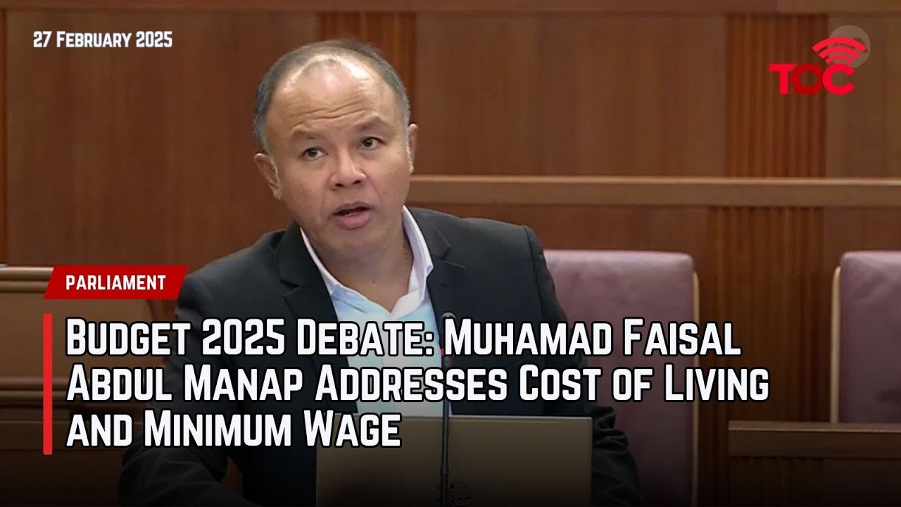 Budget 2025 Debate: Muhamad Faisal Abdul Manap Addresses Cost of Living ...