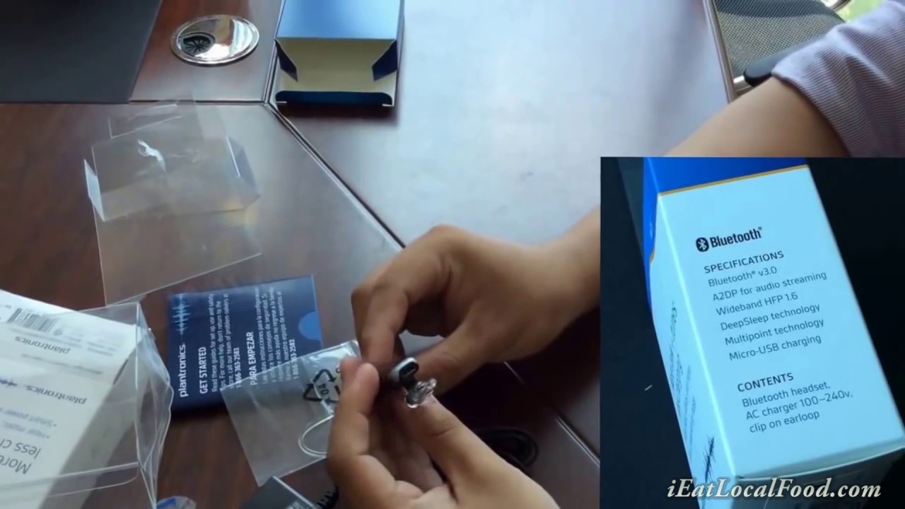 UNBOXING Plantronics M25 Bluetooth Headset - Retail Packaging - YouTube
