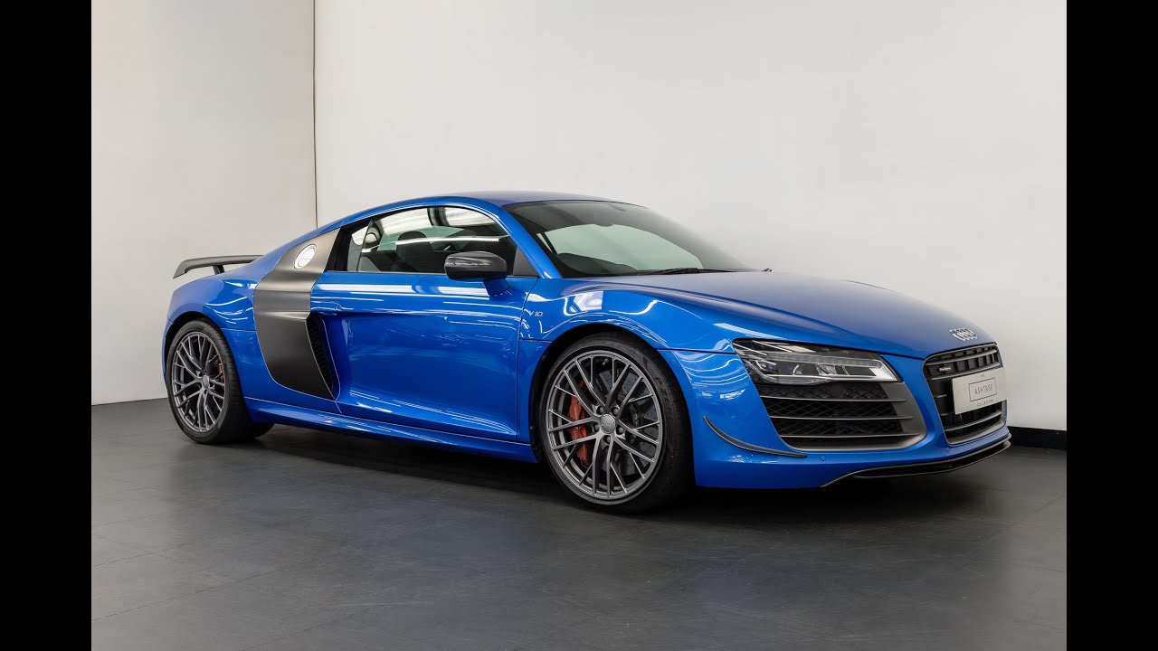 Audi R8 LMX 1 of only 99 cars, with just 5690 Miles from new. - YouTube