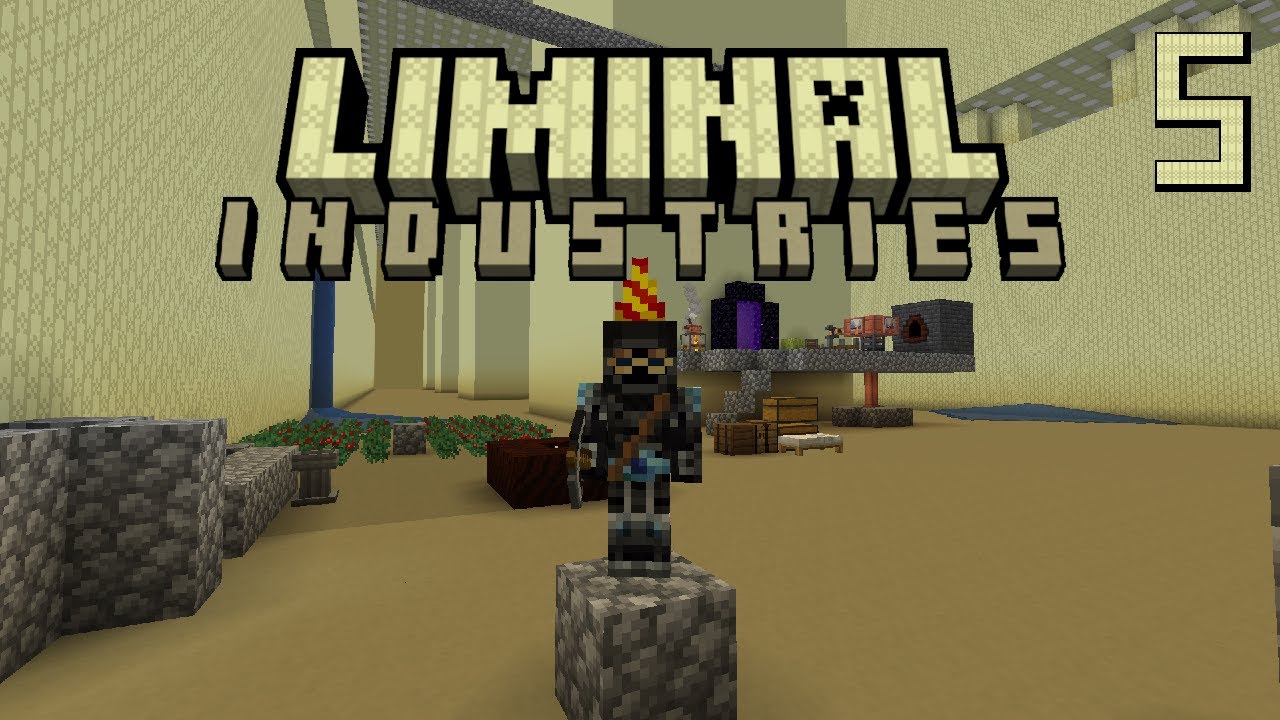 Setting up steam and starting botania - Liminal Industries Ep 5 - YouTube
