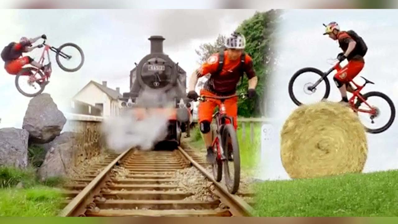 Can you pull off these incredible bike stunts? - YouTube
