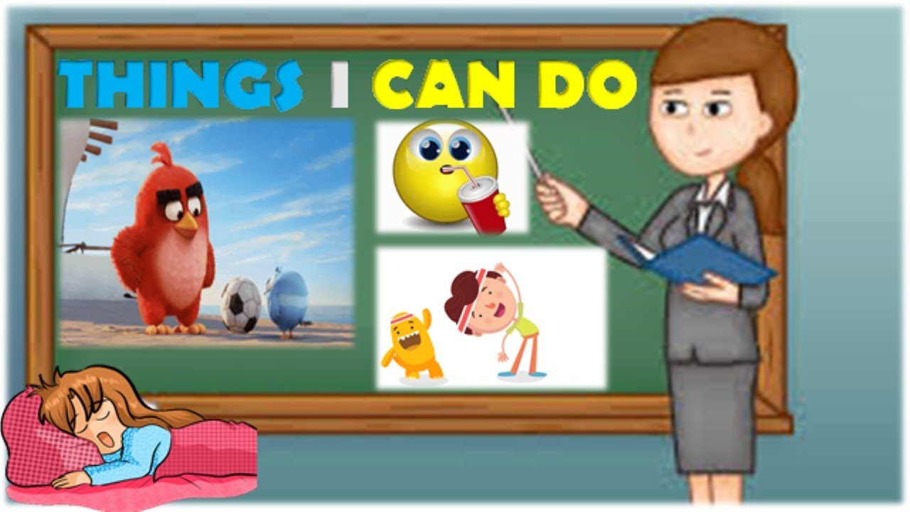 Things I Can Do | Action Words | Actions For Kids | - YouTube