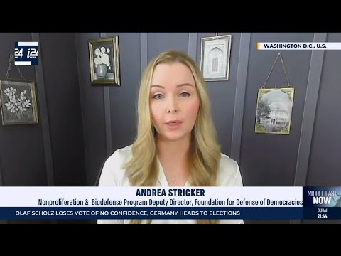 Andrea Stricker on dismantling Iran's nuclear and uranium enrichment programs — i24 News - YouTube