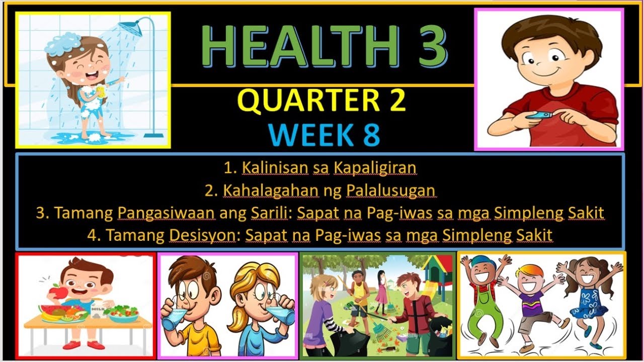 HEALTH 3 QUARTER 2 WEEK 8 MELC BASED - YouTube