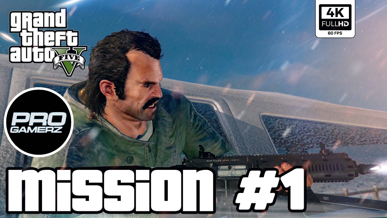 GTA 5 - Intro & Mission #1 - YouTube