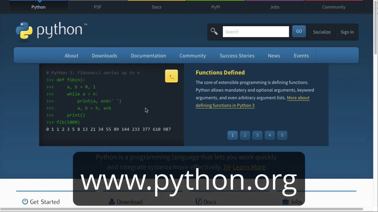 Python Tutorial 2019 Installing Python Learntube Youtube