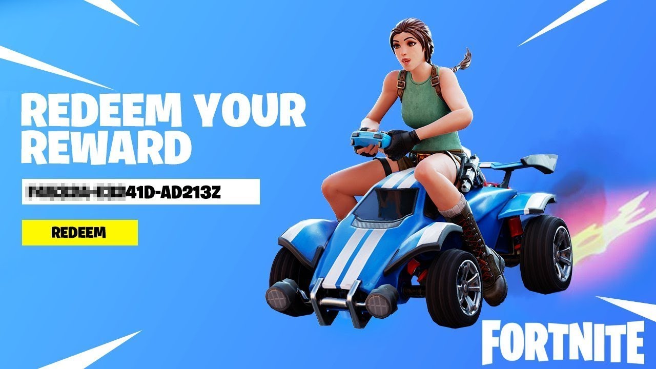 Redeem Your Fortnite Reward Code For an In Game item!! - YouTube