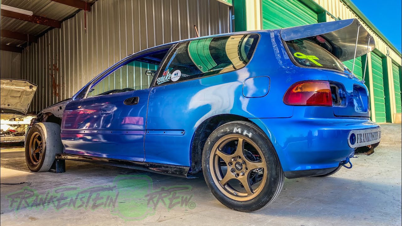 Installed Ronny’s CCC racing drag wing #1ofthekrew - YouTube