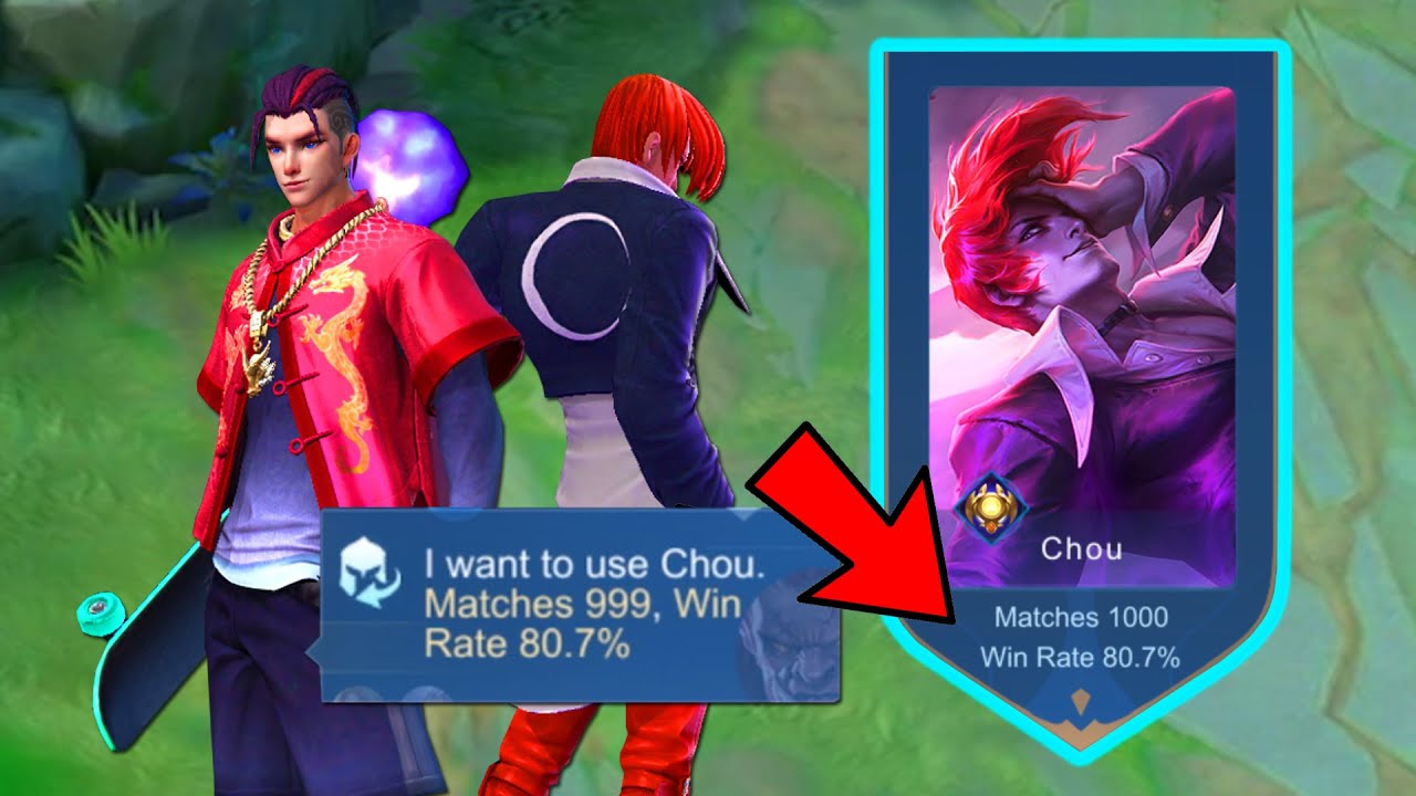 MY 1,000 MATCHES CHOU ( WIN OR LOSE?? ) - YouTube