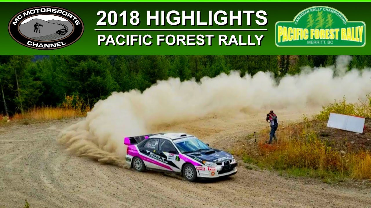 PACIFIC FOREST RALLY 2018 HIGHLIGHTS - YouTube