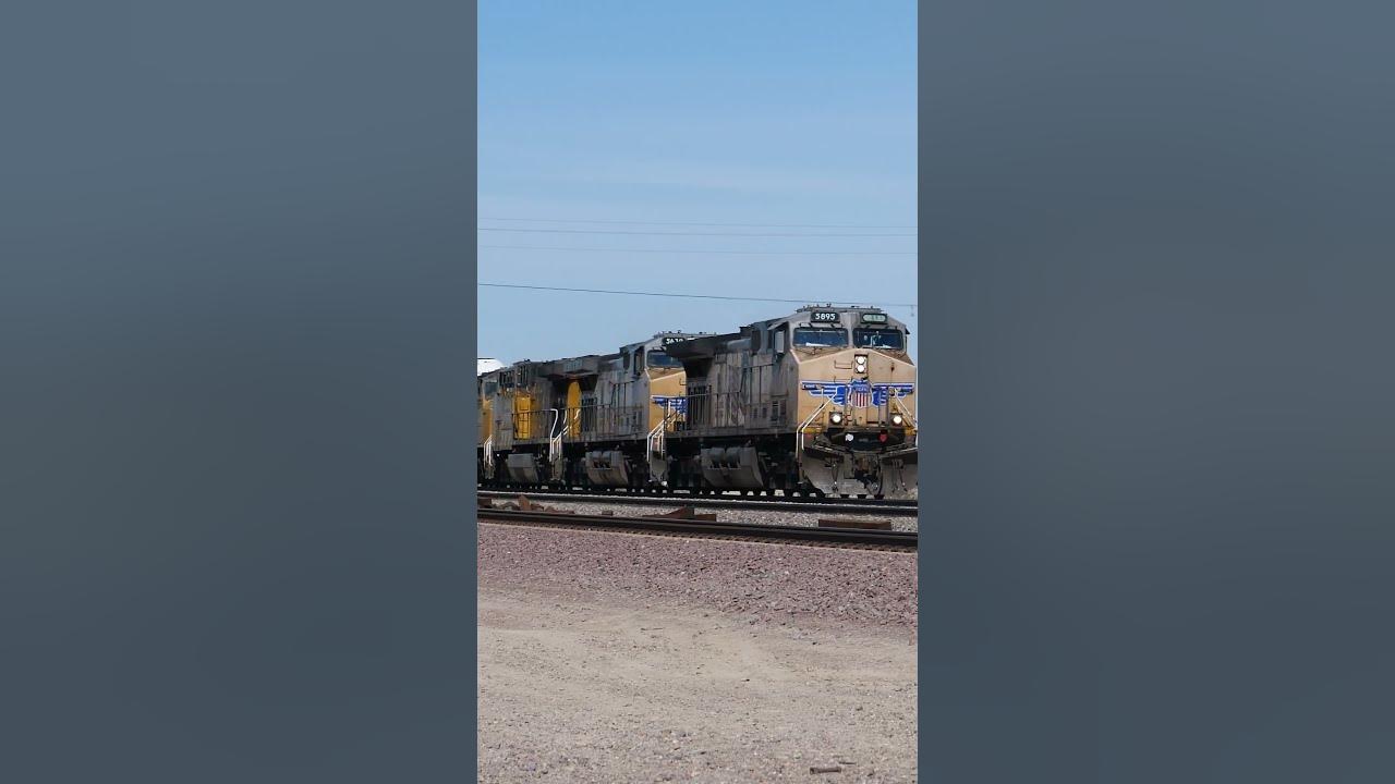 UP 5895 EB Z TRAIN ZLBDV 4-8-2023 #railfanning #unionpacific #uptrains #youtubeshorts - YouTube
