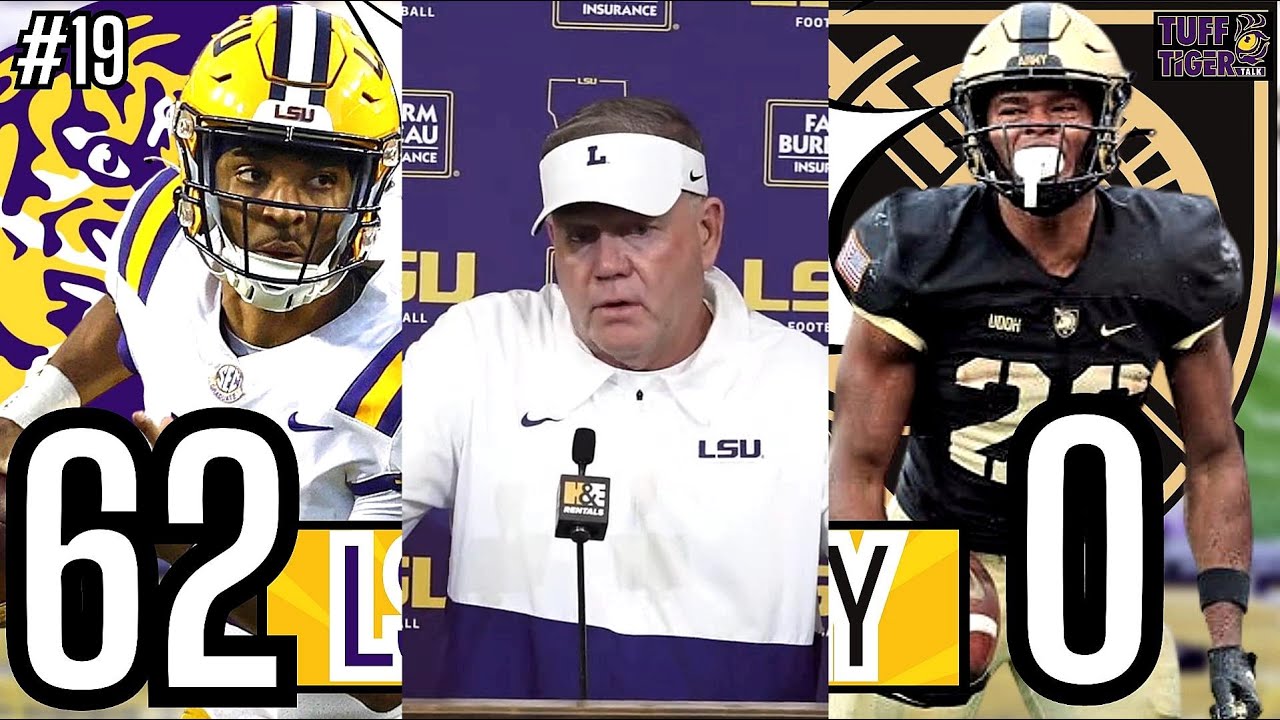 LSU Tigers Triumph: Post-Game Talk with Coach Brian Kelly After ...