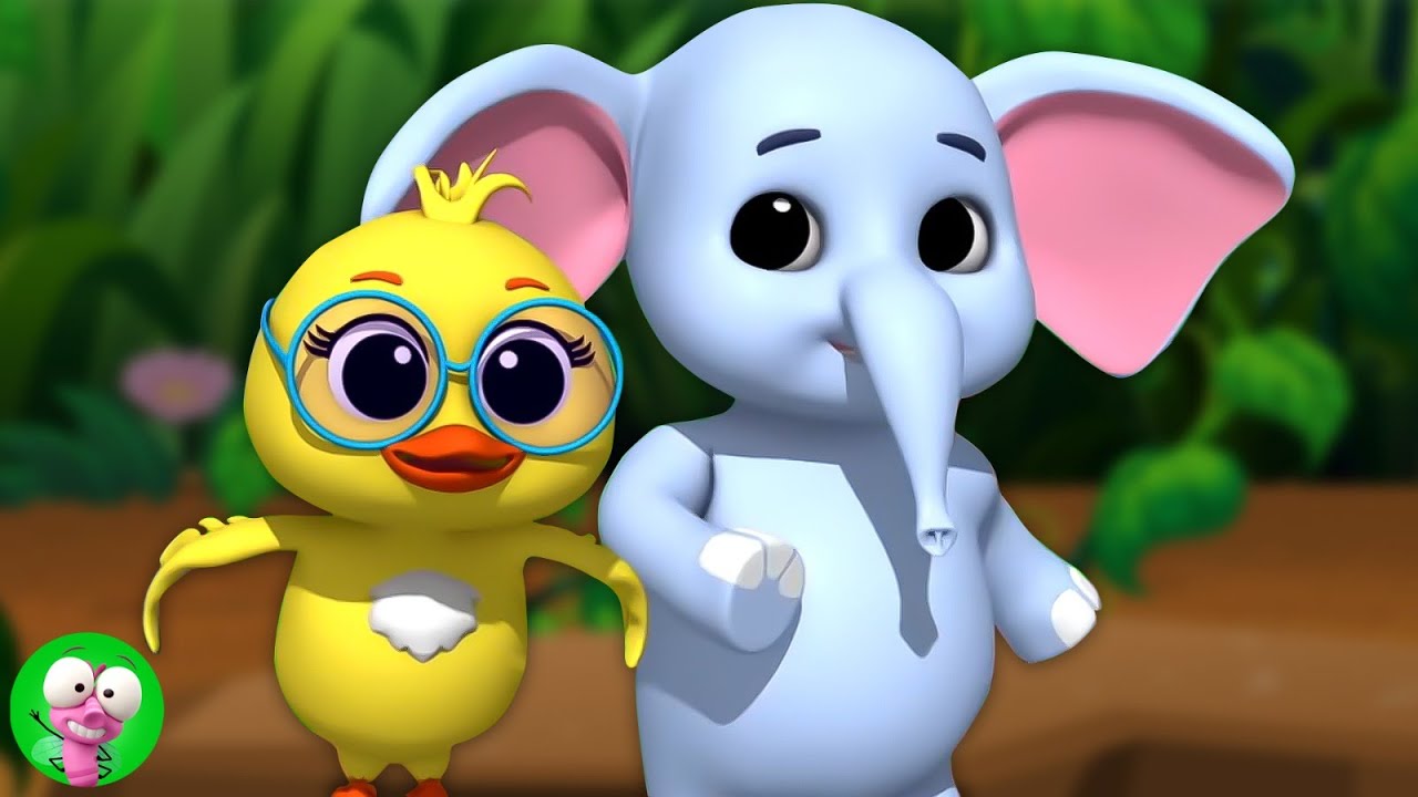 Chidiya Rani Badi Sayani, चिड़िया रानी, Hindi Kids Poems and Cartoon ...