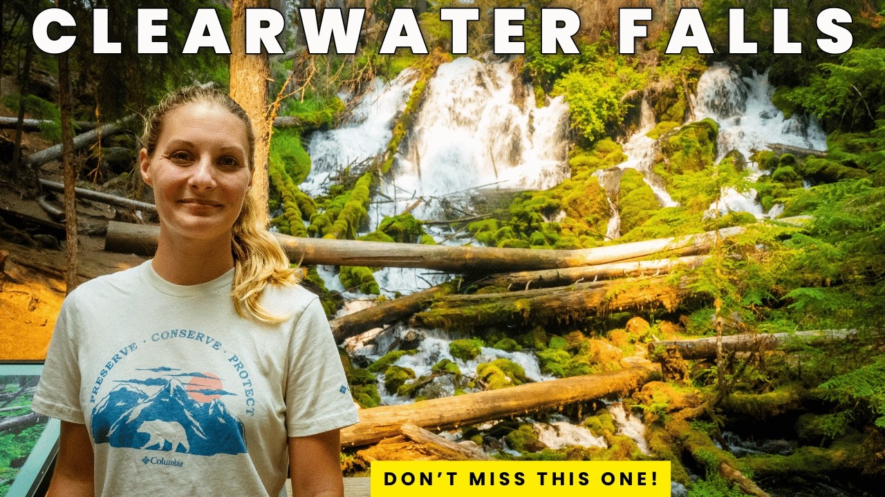 Clearwater Falls: Easy Waterfall Hikes Near Crater Lake National Park ...