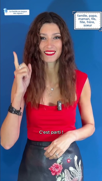 La famille en langue des signes LSF #lsf - YouTube