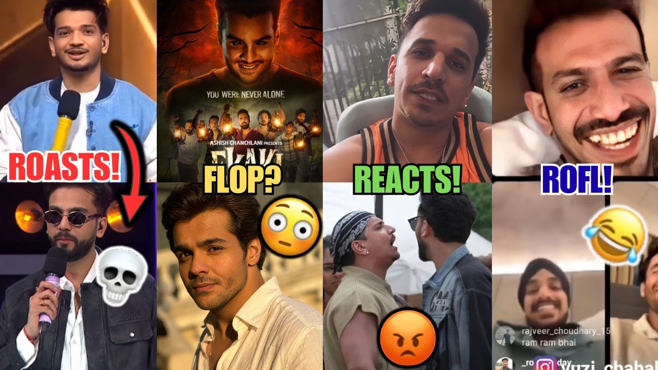 Munawar Faruqui ROASTED Elvish Yadav😰 | Ashish Chanchlani, Prince ...