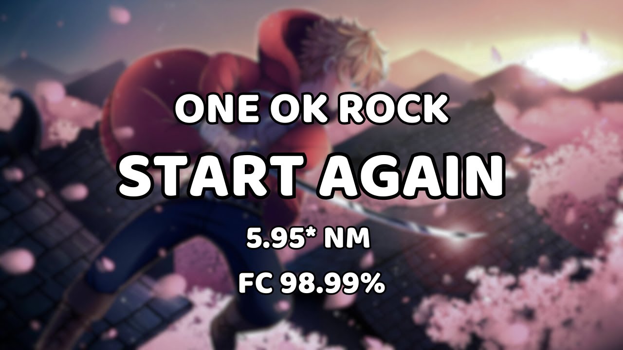My OSU! mouse play journey #1 ONE OK ROCK - Start Again - YouTube