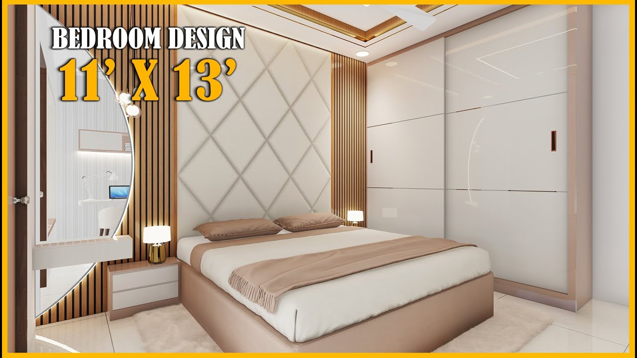 Elegant Bedroom Design 11x13 Feet Walkthrough bedroomdesign 