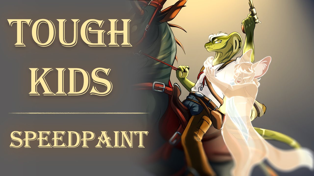 !!!FLASH WARNING!!! - Tough Kids - OC Speedpaint - YouTube