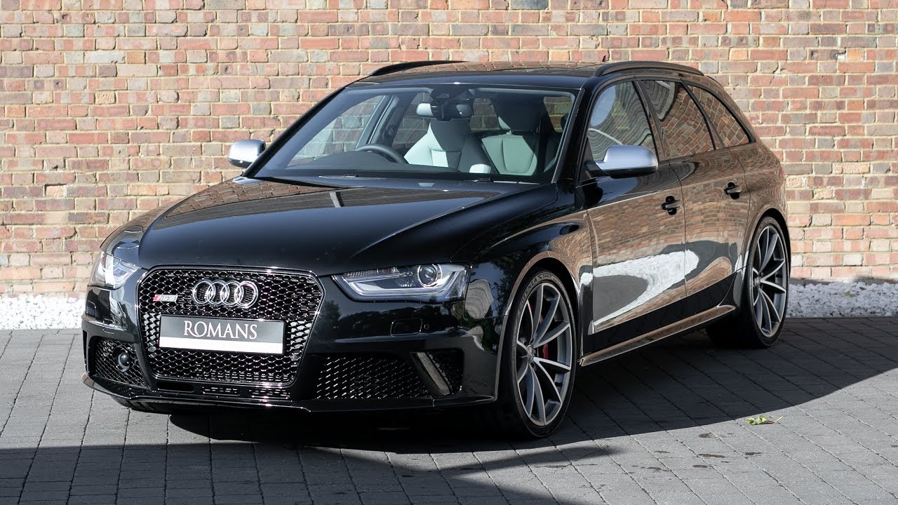2015 Audi RS4 Avant - Mythos Black - Walkaround with Start Up & Revs ...