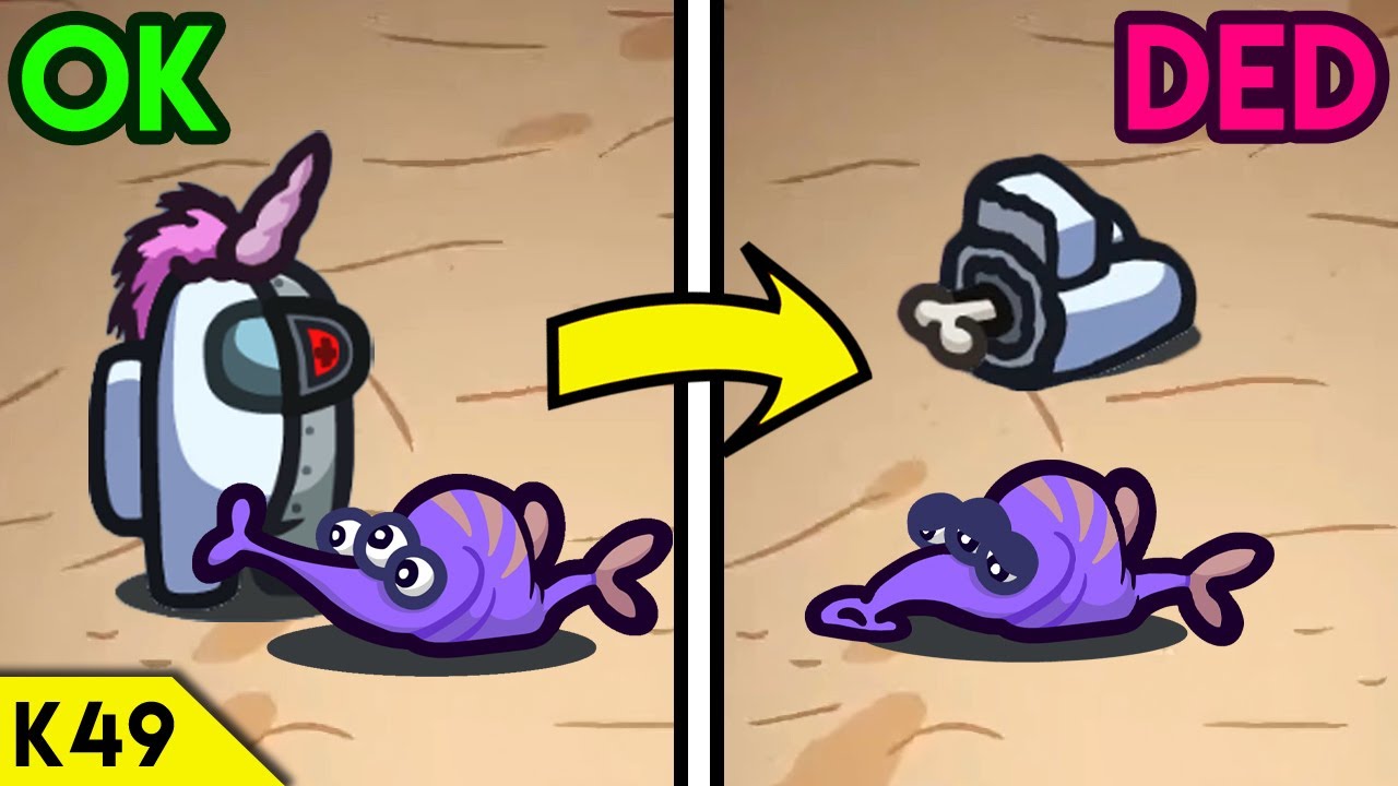 Among us NEW MAP "The Fungle" - New Pets Reactions to Your Death ...