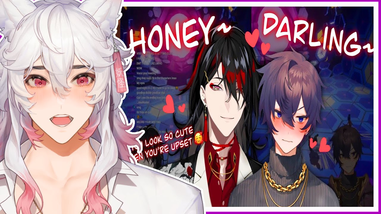 Vox and Shoto can’t stop flirting with each other【 Vox Akuma & Shxtou ...