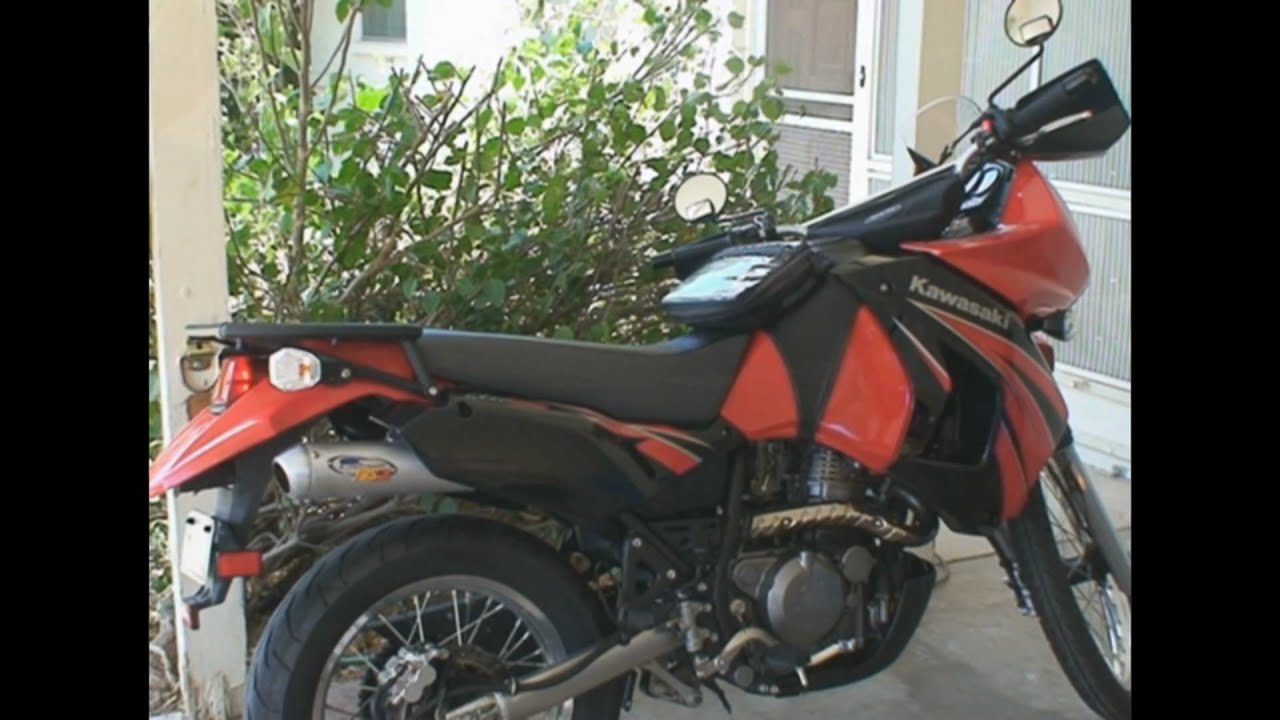 KLR650 - Supertrapp IDS2 Racing Core - YouTube