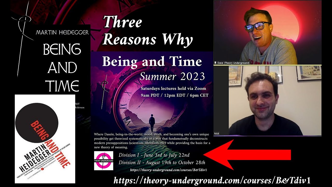Three Reasons we're reading Being and Time this Summer | Nick ...