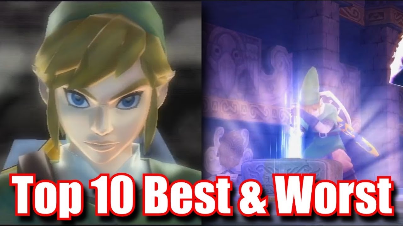 Top 10 Best & Worst of Zelda Skyward Sword - YouTube