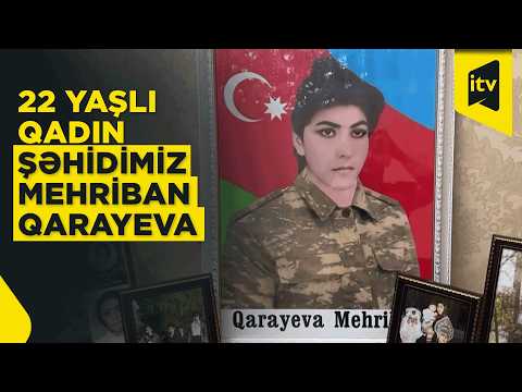 Nişanlı qardaşının əvəzinə ölümə gedən şəhid Mehriban Qarayeva dəfn olunub